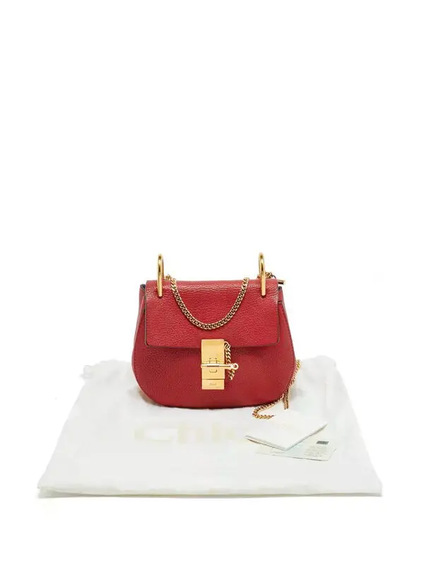 Chloé Drew Shoulder Bag - Red
