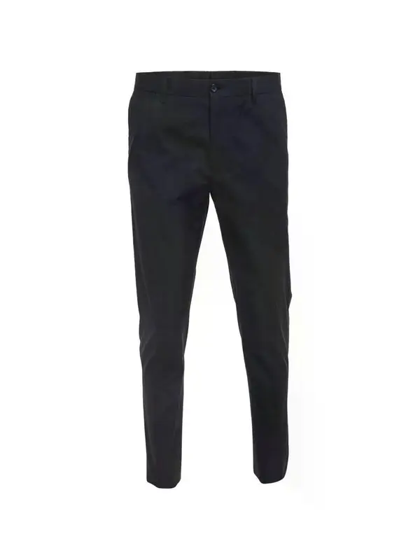 Dolce & Gabbana Plaid Pattern Tailored Trousers - Blue