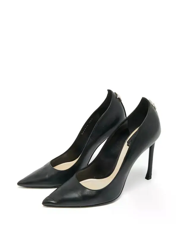 Dior Star Detail Leather Pumps