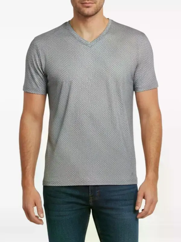 Emporio Armani V-neck Short-sleeve T-shirt - Grey