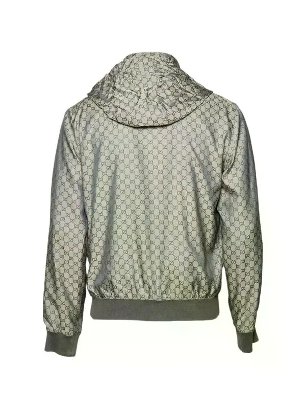 Gucci Gg Monogram Bomber Jacket