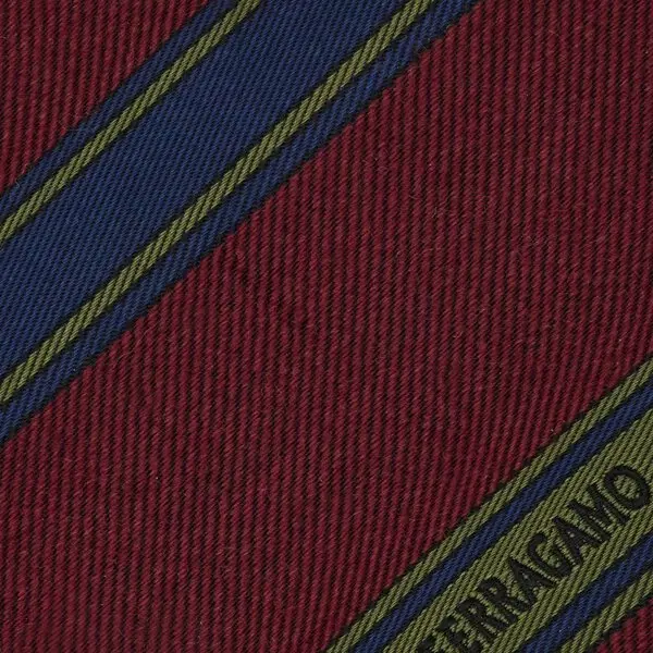 FERRAGAMO Regimental Jacquard Neck Tie