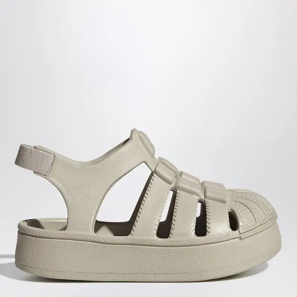 ADIDAS ORIGINALS Superstar Platform Sandals - Grey