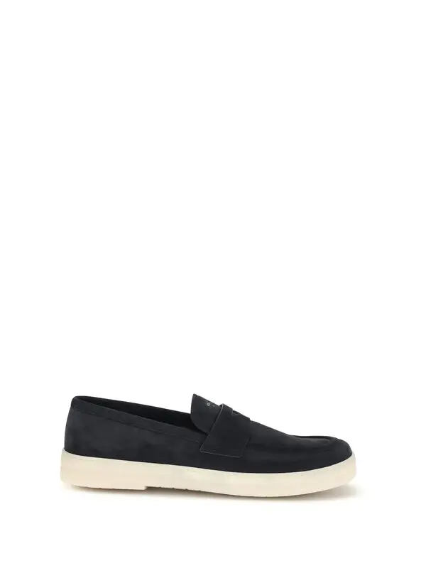 Prada Suede Loafers