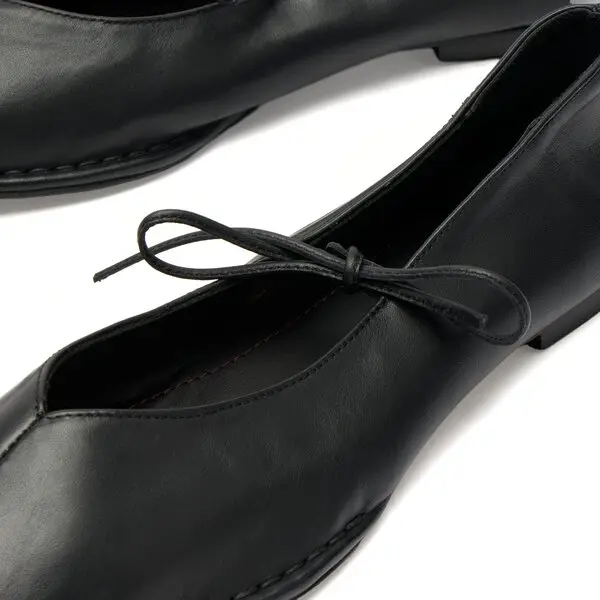 ALOHAS Sway Leather Ballet Flats
