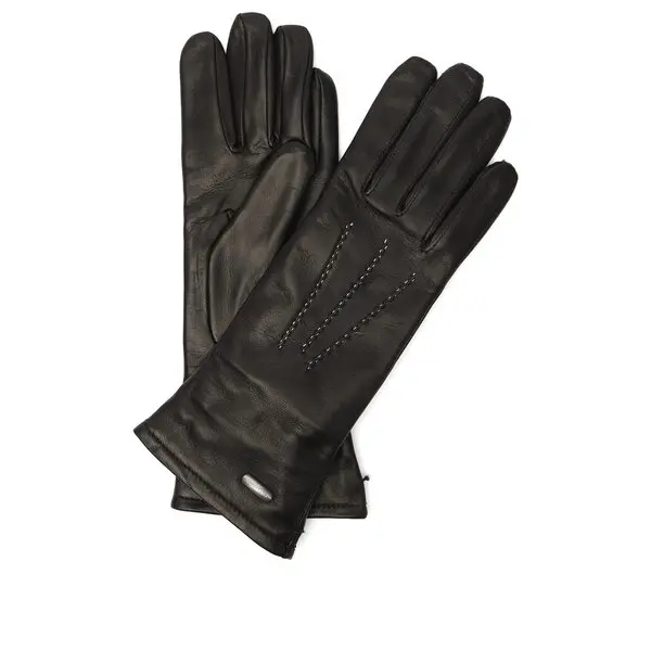 Our Legacy Her Gloves - Black Leather
