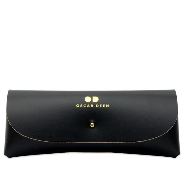 OSCAR DEEN Fraser Aviator Sunglasses - Mocha/green Fade