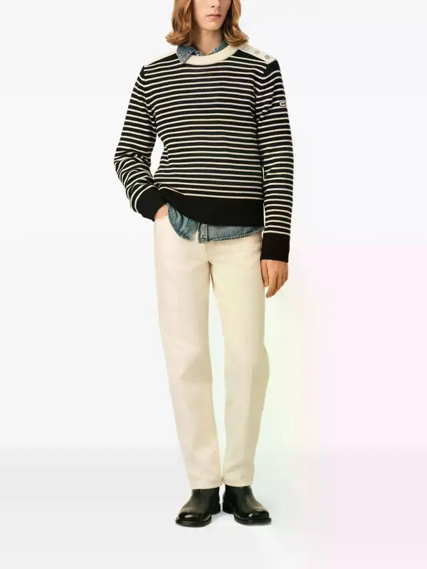 AMI Paris Cotton Straight Fit Jeans - Neutrals