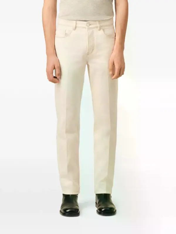 AMI Paris Cotton Straight Fit Jeans