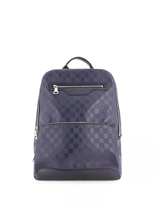 LOUIS VUITTON Avenue Damier Infini Leather Backpack - Blue