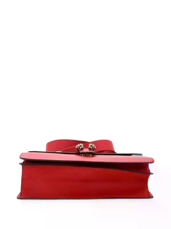 Gucci Dionysus Bamboo Top Handle Bag Leather Large Satchel