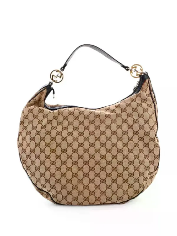 Gucci Gg Canvas Large Hobo Bag