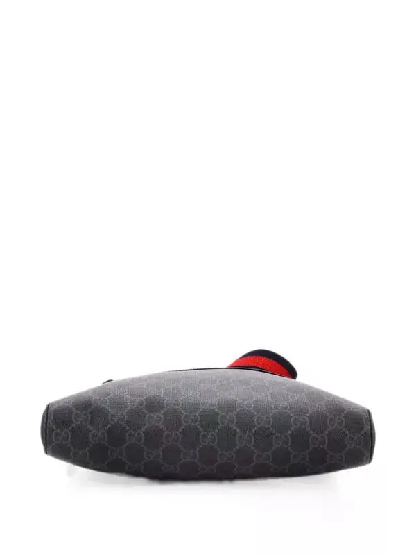 Gucci Gg Coated Canvas Messenger Bag