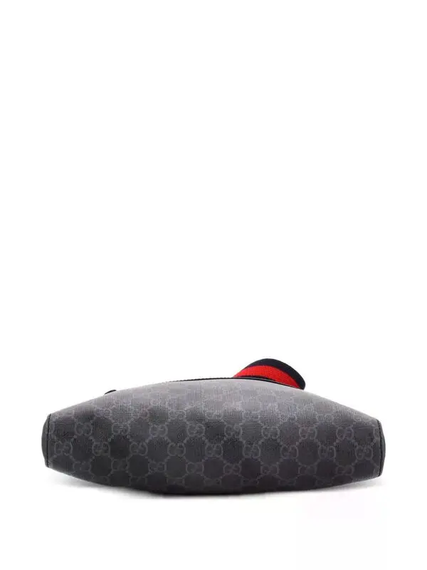 Gucci Gg Coated Canvas Messenger Bag