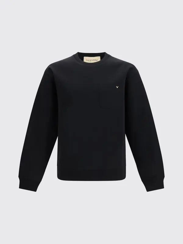 Valentino Garavani Crewneck Sweatshirt With Pocket Detail