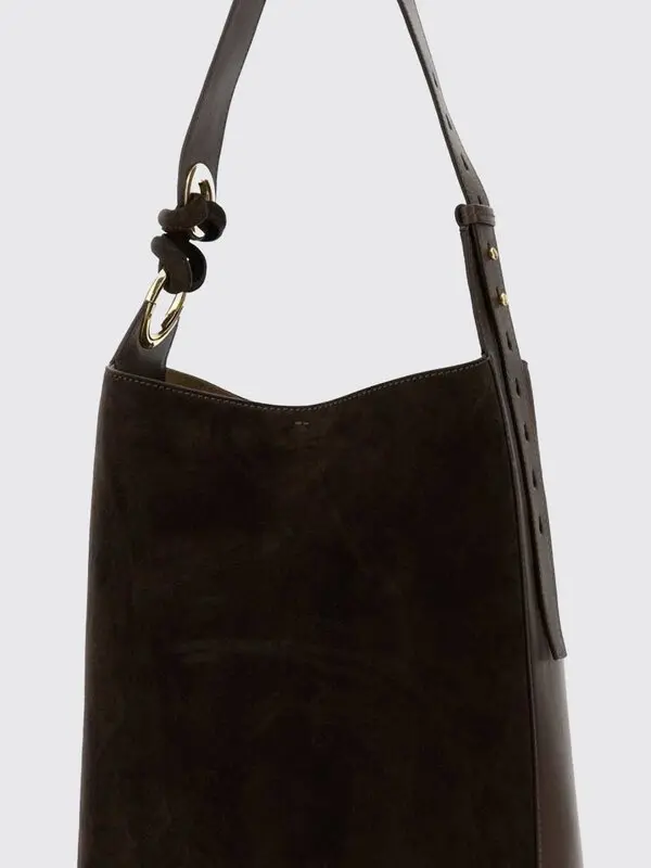 ANYA HINDMARCH Ringo Suede Shoulder Bag