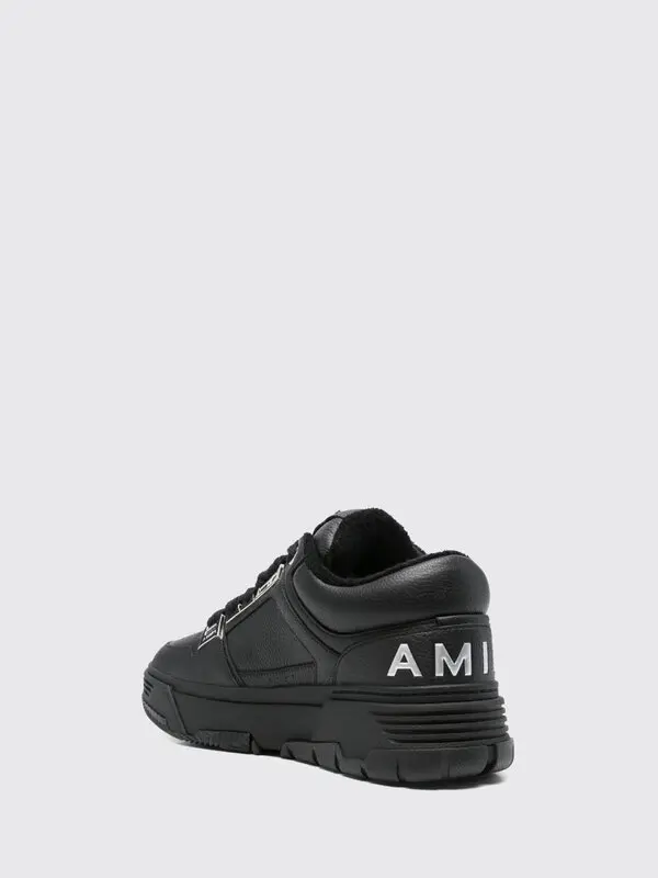 Amiri Ma-1 Grained Leather Low-top Sneakers