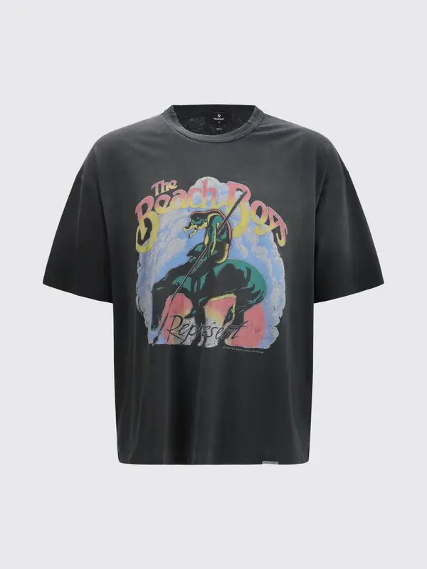 REPRESENT Rock Graphic Print Organic Cotton And Hemp-blend T-shirt