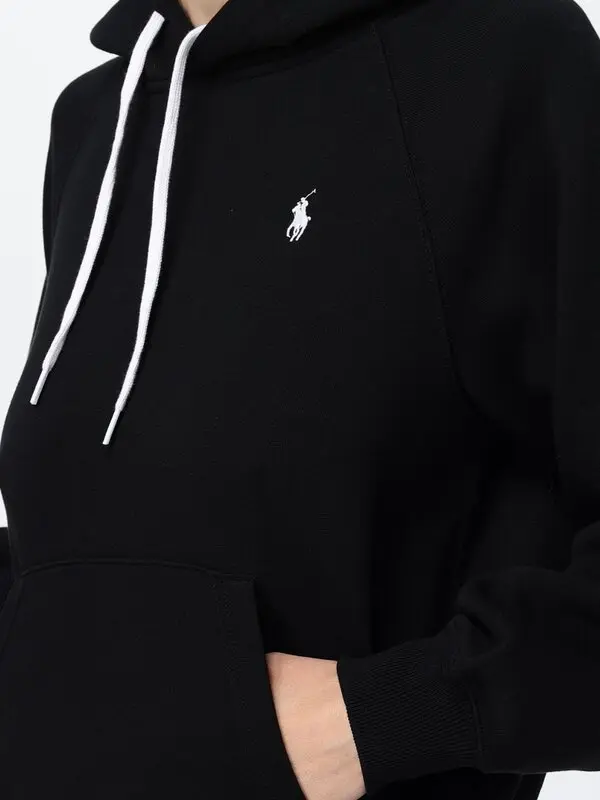 Polo Ralph Lauren Cotton Blend Hoodie - Black