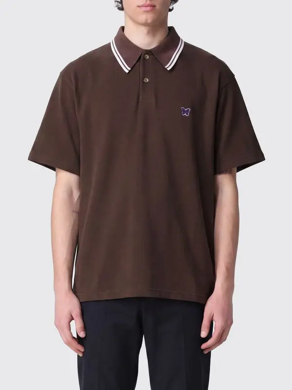 Needles Polo Shirt - Brown