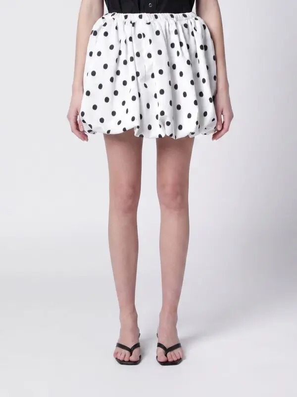 PATOU Polka Dot Balloon Mini Skirt - Transparent