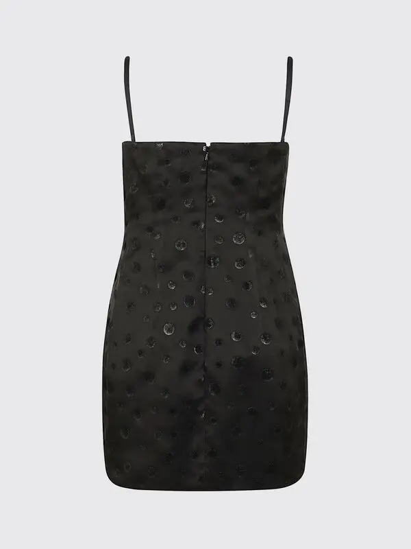 Sportmax Silk Polka Dot Sheath Mini Dress