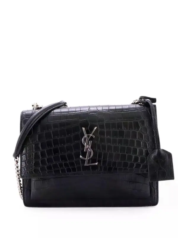 Saint Laurent Medium Sunset Bag - Black