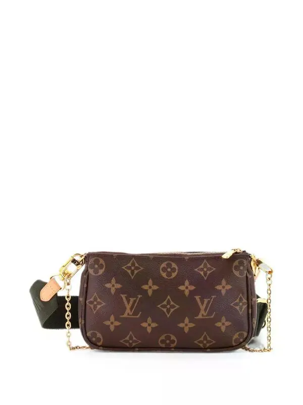 LOUIS VUITTON Multi Pochette Accessoires Monogram Canvas Crossbody Bag