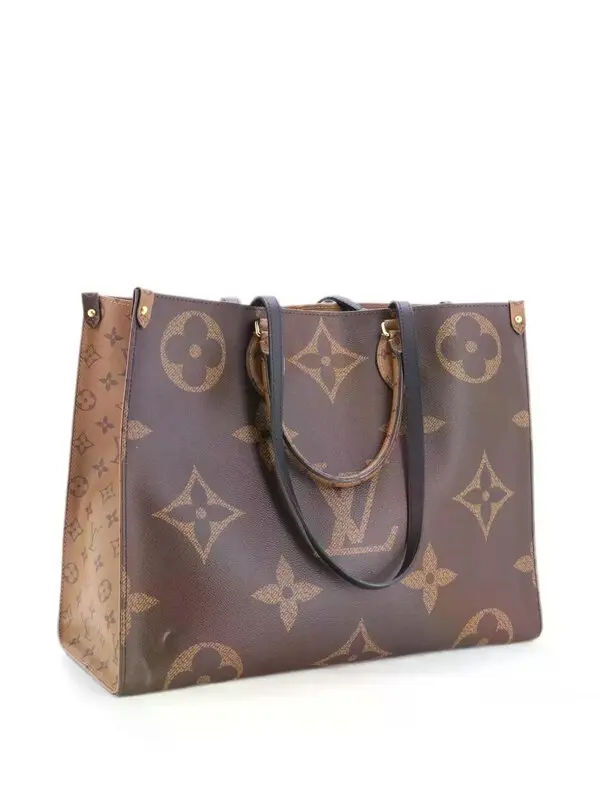 LOUIS VUITTON Giant Monogram Reverse Onthego Gm Tote Bag