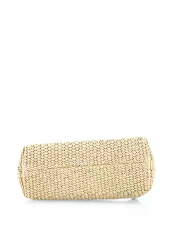 Fendi Small Raffia Shoulder Bag