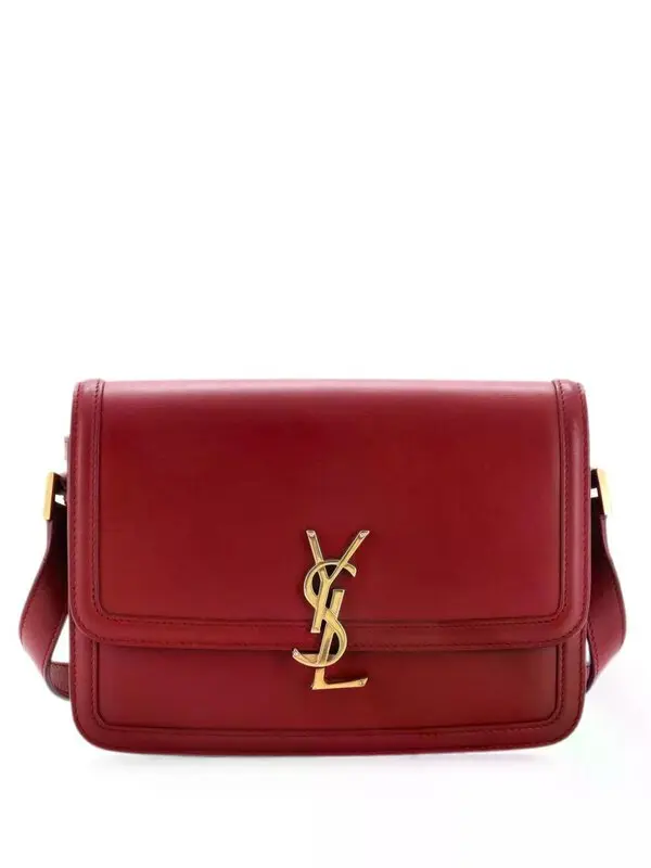 Saint Laurent Solferino Medium Shoulder Bag - Red