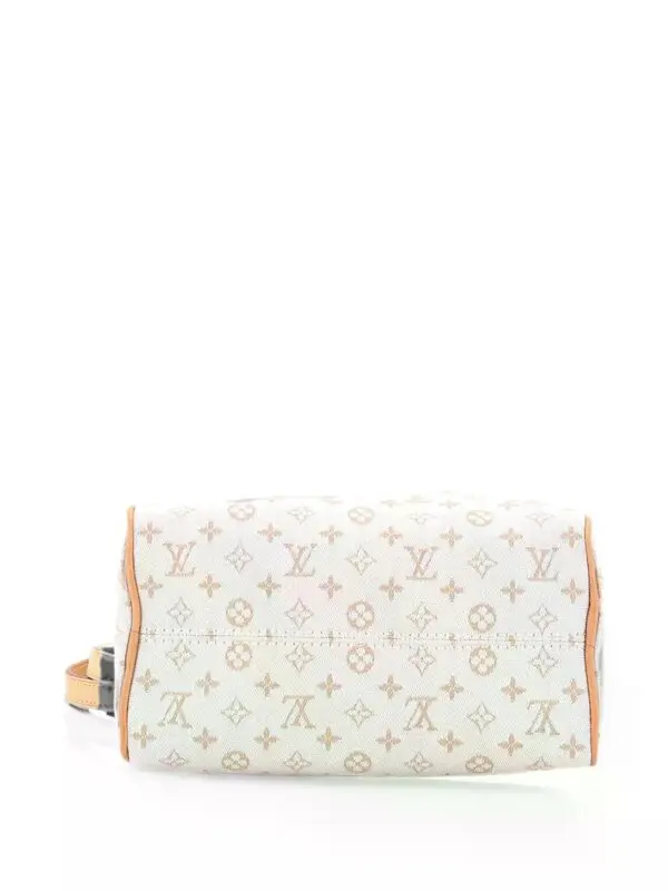 LOUIS VUITTON Speedy Bandouliere Monogram Jacquard Polyamide Satchel