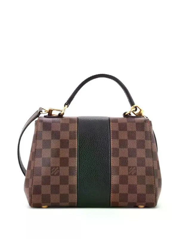 LOUIS VUITTON Bond Street Handbag Damier Leather Bb Satchel - Brown