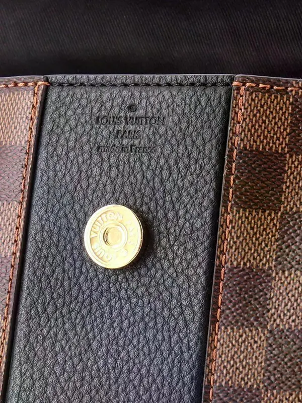 LOUIS VUITTON Bond Street Handbag Damier Leather Bb Satchel - Brown