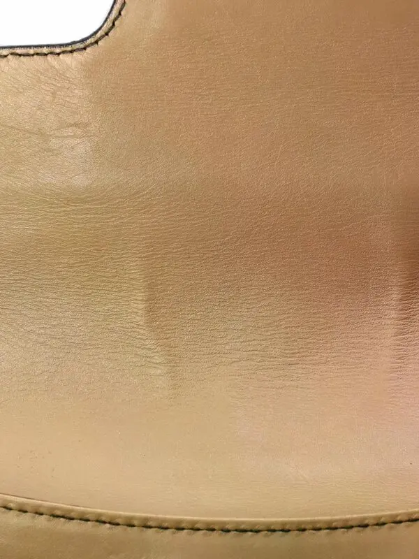 Gucci Gg Canvas And Leather Medium Shoulder Bag