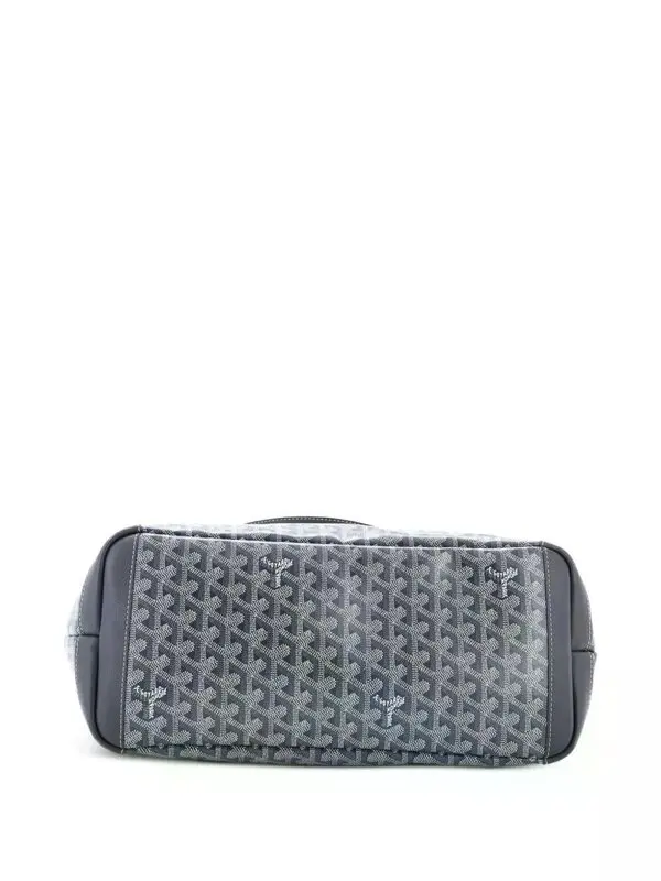 Goyard Artois Tote Coated Canvas Mm Shoulder Bag - Grey