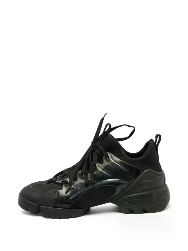 Dior D-connect Low-top Sneakers - Black
