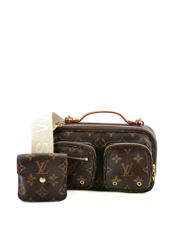 LOUIS VUITTON Monogram Canvas Utility Crossbody Bag - Brown
