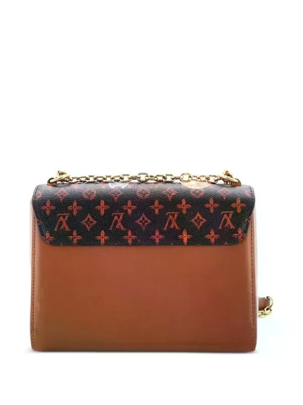 LOUIS VUITTON Catogram Canvas Mm Twist Handbag - Brown