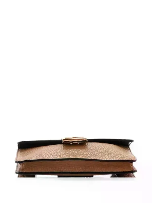 Fendi Baguette Leather Crossbody Bag