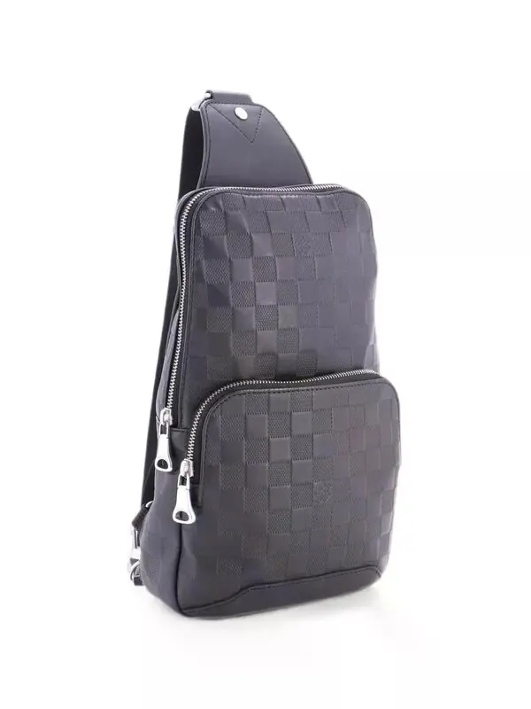 LOUIS VUITTON Avenue Sling Bag Damier Infini Leather