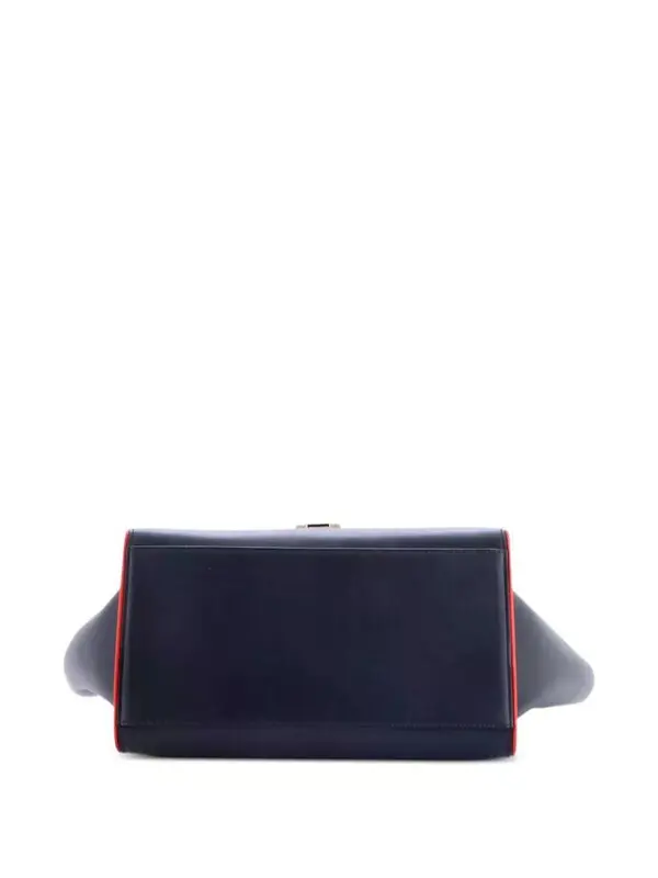 Celine Trapeze Bag Leather Small Satchel