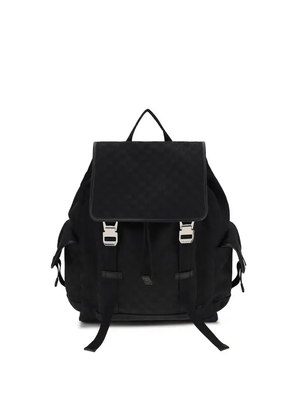 Gucci Large Gg Fabric Backpack