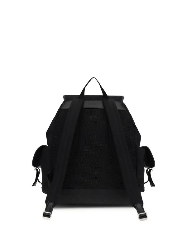 Gucci Large Gg Fabric Backpack