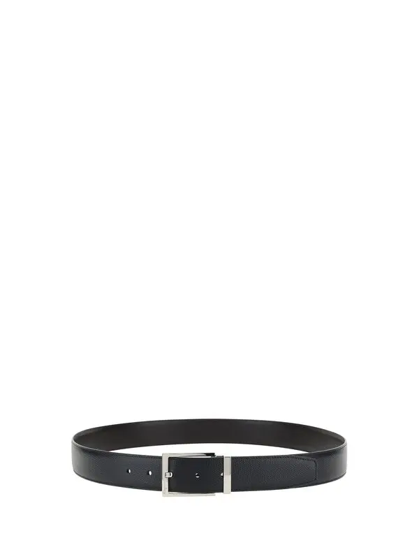FERRAGAMO Reversible Leather Belt