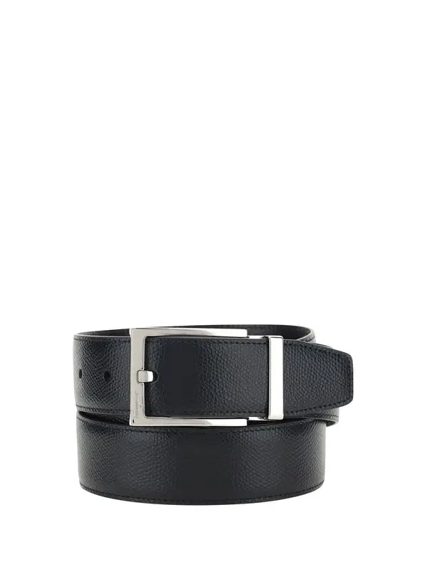 FERRAGAMO Reversible Leather Belt