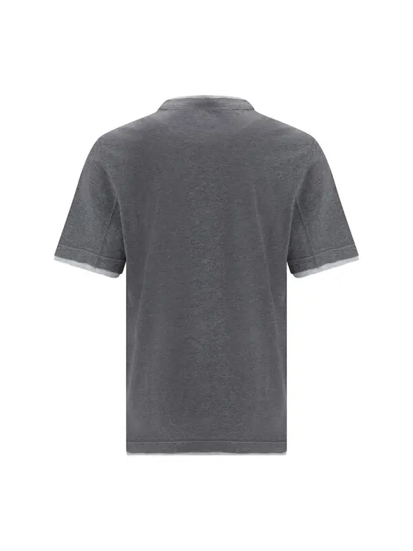 Brunello Cucinelli T-shirt In Cotton With A Logo
