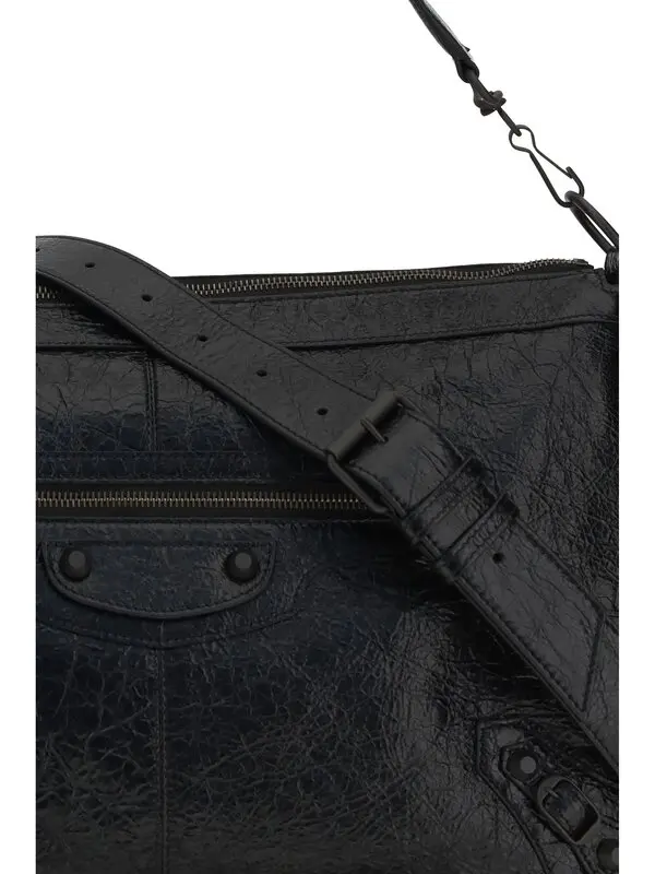 Balenciaga Le City Moto Medium Shoulder Bag