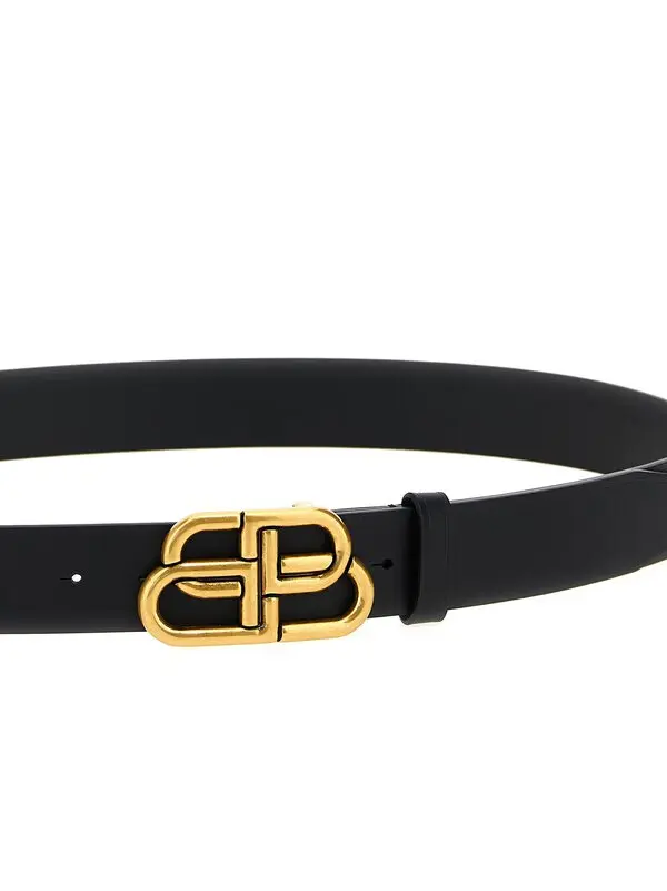 Balenciaga Bb' Belt - Black