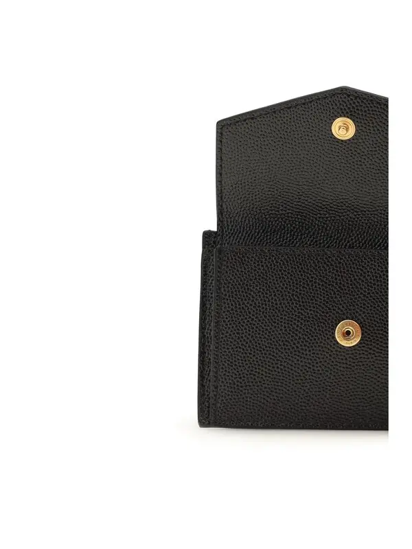 Saint Laurent Micro-grain Leather Wallet